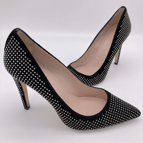 Club Monaco | Shoes | Club Monaco Jamie Dome Studded Suede Pointed Toe ...